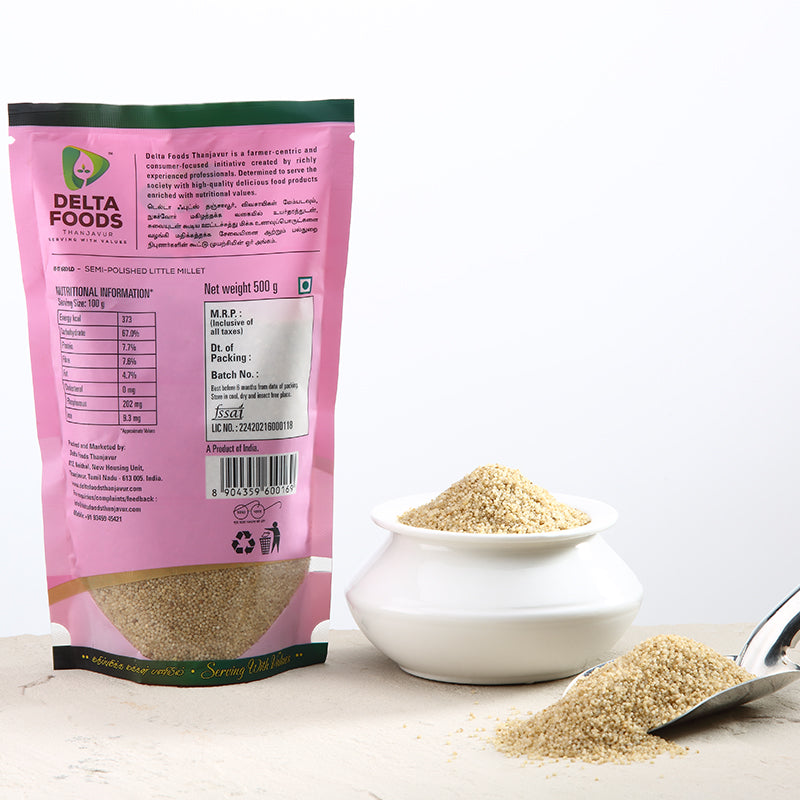 Little Millet (Samai) – Delta Foods Thanjavur